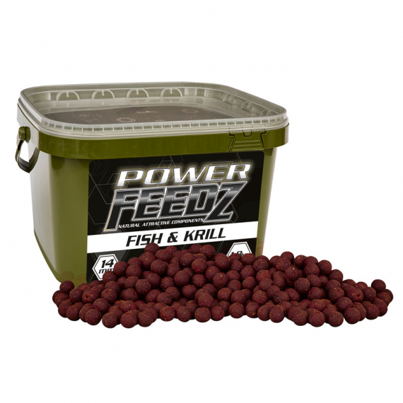 Starbaits Power Feedz Fish & Krill 20mm 1,8kg