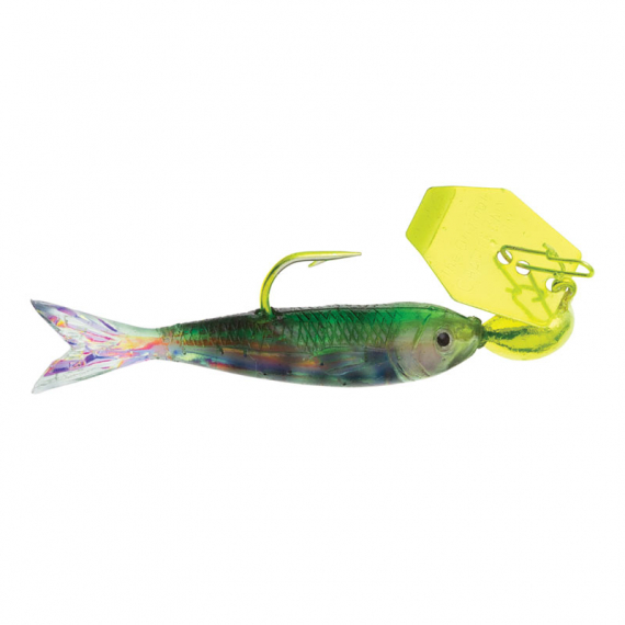 Z-man Flashback Mini 1/8 Oz - Chartreuse/Rainbow