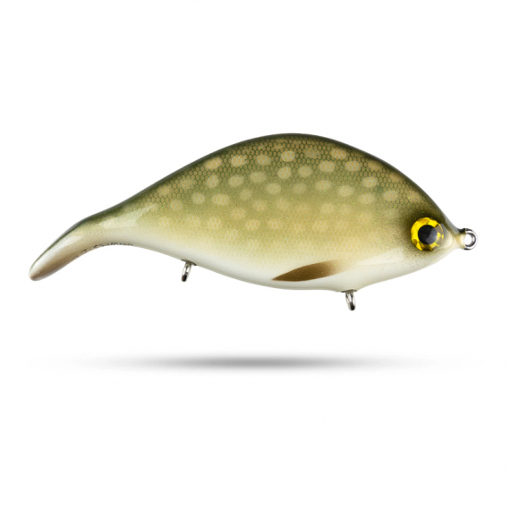 JW Lures Flat Mac 18cm, 110g - Natural Pike