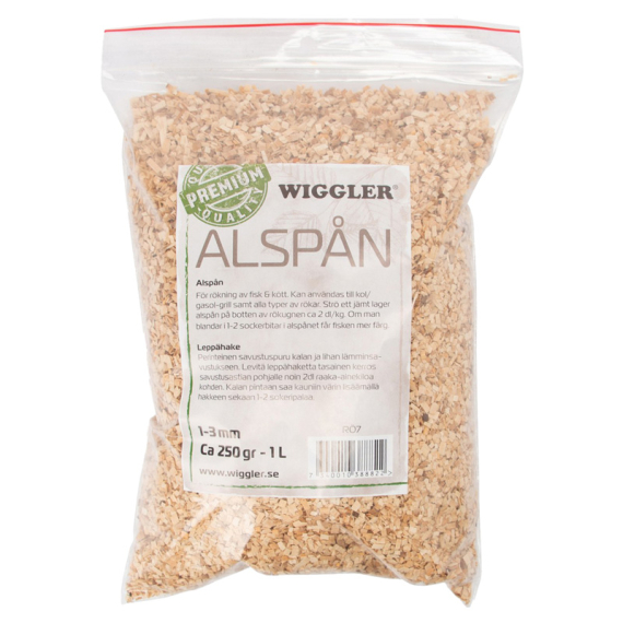 Wiggler Alspån 250gr