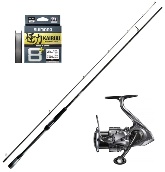Shimano Lunamis Spinning Inshore 9'0'' 6-25g Seatrout Combo | Sportfishtackle.fr